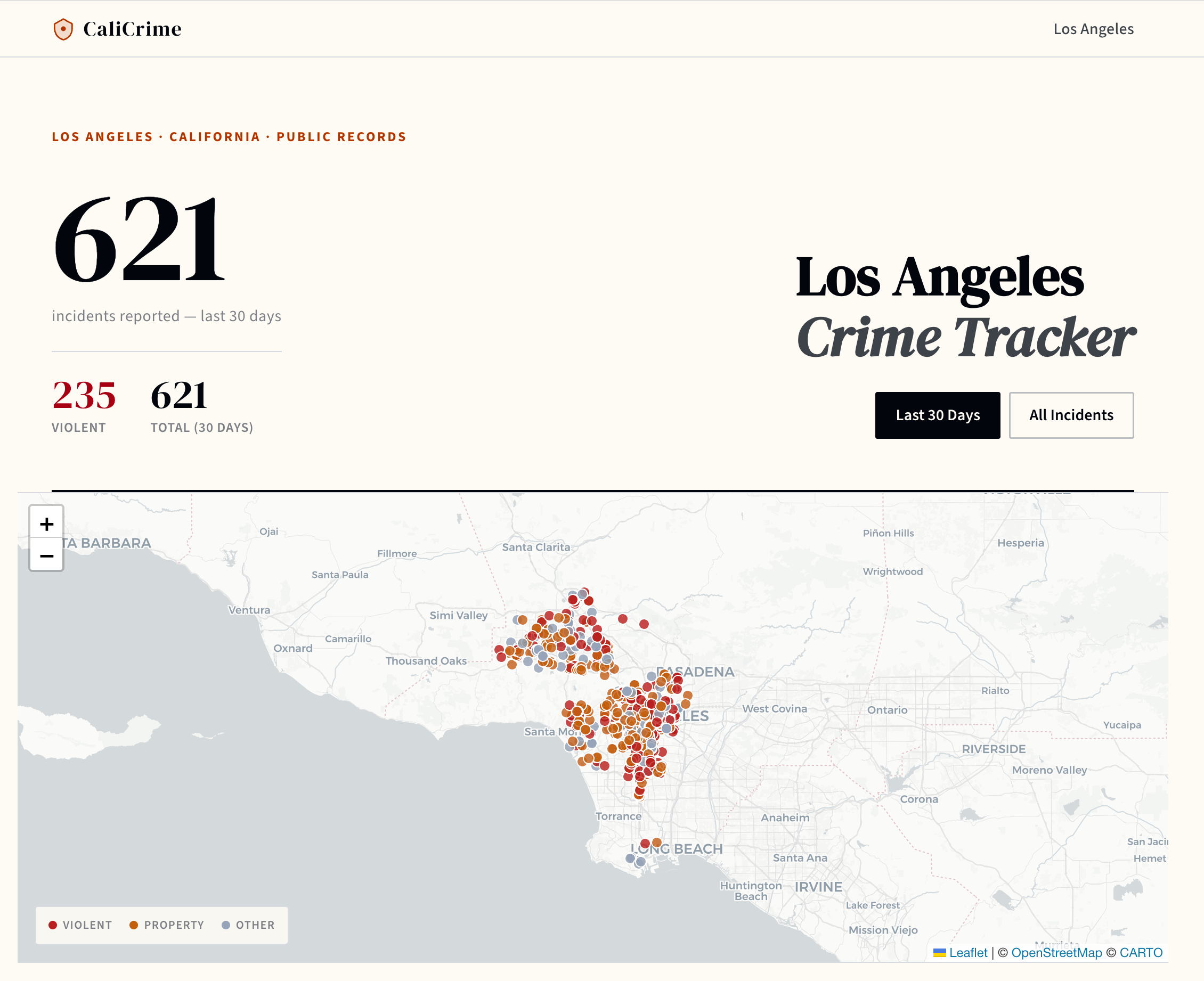 Crime in Van Nuys, Los Angeles | Recent Incidents
